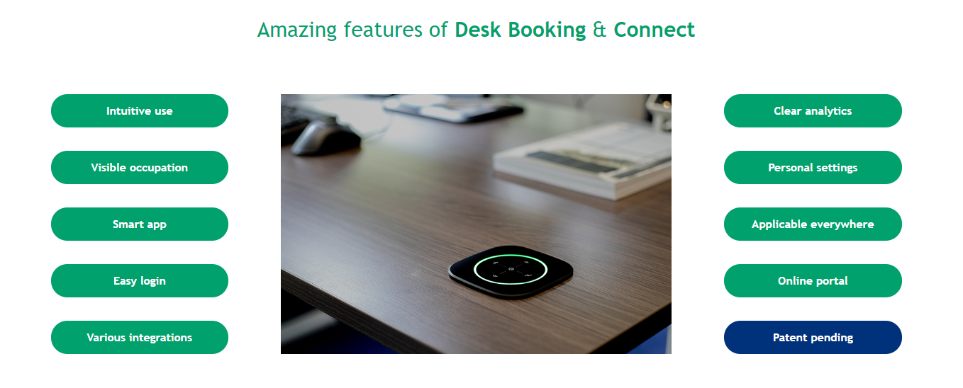 GoBright Work – Desk Booking (Hot Desking) - VideoCentric